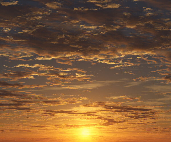 ArtStation - Sunset Skies HDRI Collection Vol.1 - 6 Skies at 16k ...