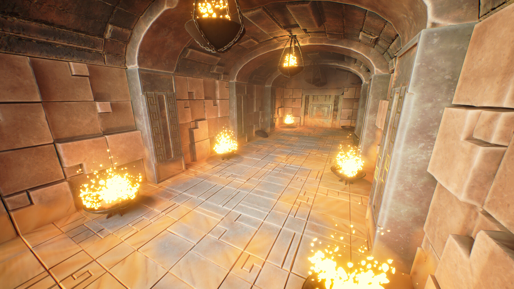 ArtStation - Stylized dungeon modular pack [UE 5 project] | Game Assets