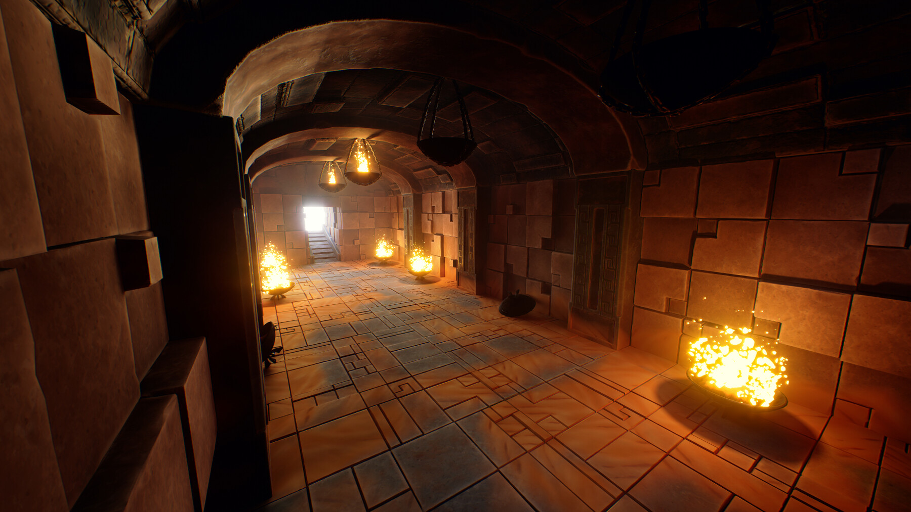 ArtStation - Stylized dungeon modular pack [UE 5 project] | Game Assets