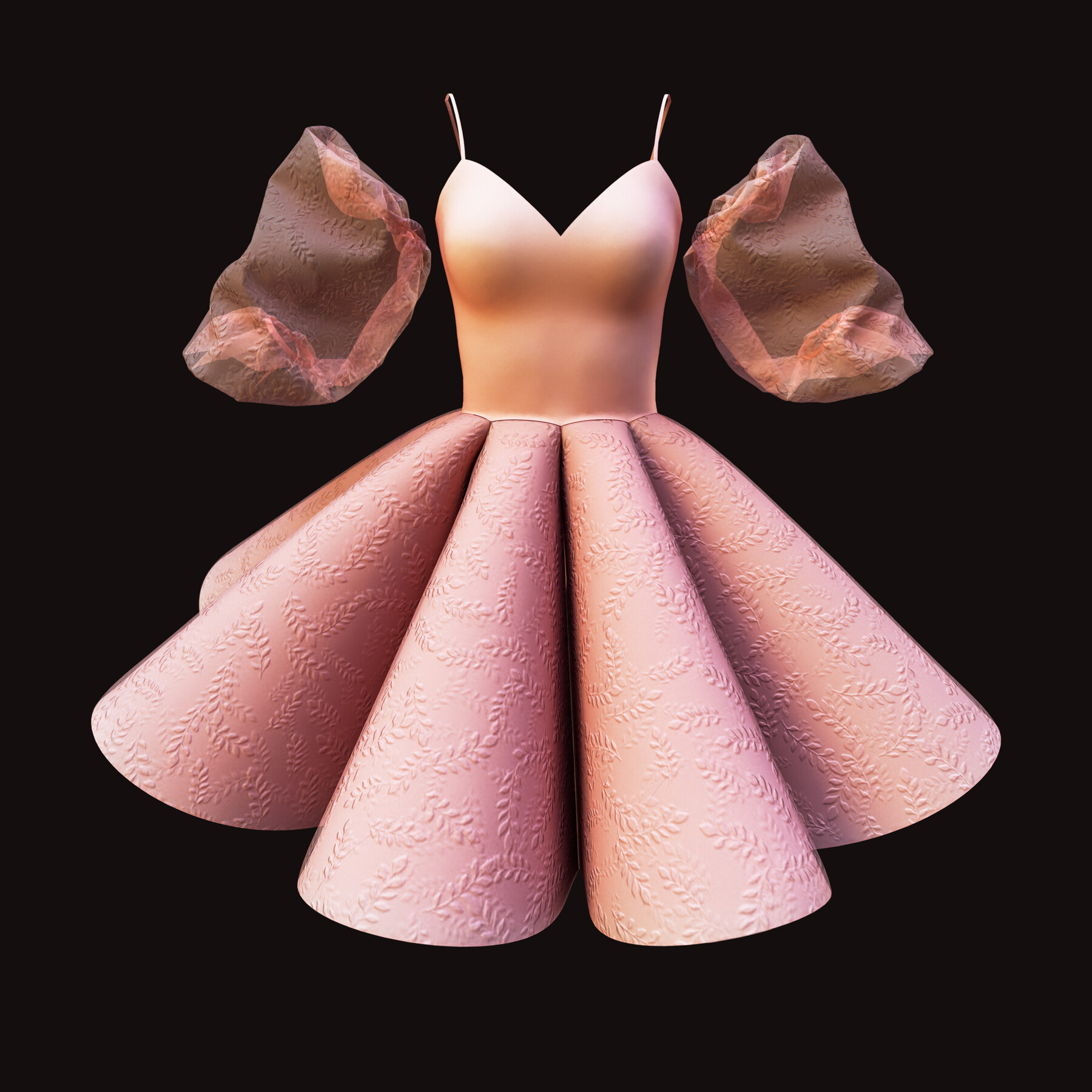 ArtStation - CUTE DRESS NO.2 Marvelous Designer, Projects Files: Zprj ...