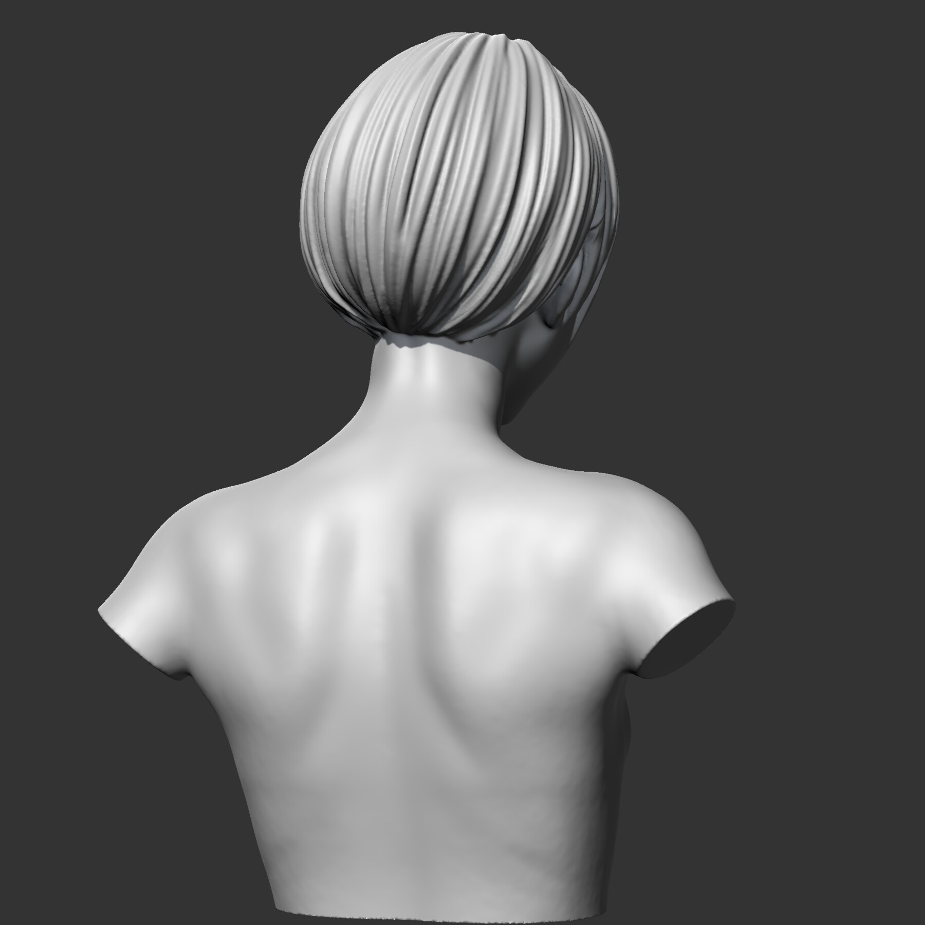 ArtStation - CH girl bust S 3D print model | Resources