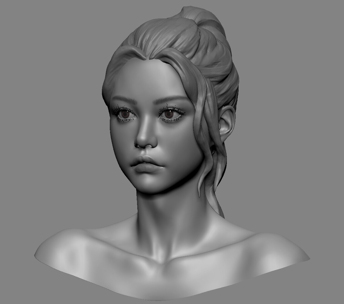 ArtStation - Female HeadSculpt | Resources