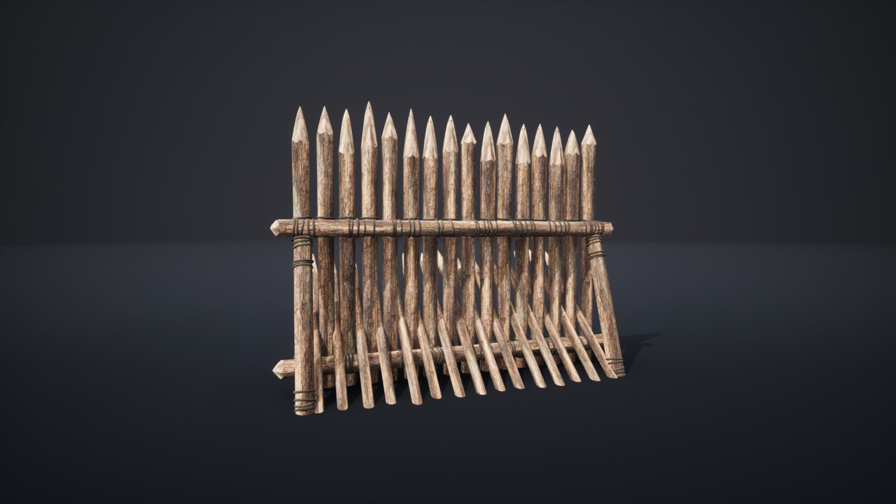 ArtStation - PALISADE BARRIER BARRICADE FENCE WALL VILLAGE FORT ...
