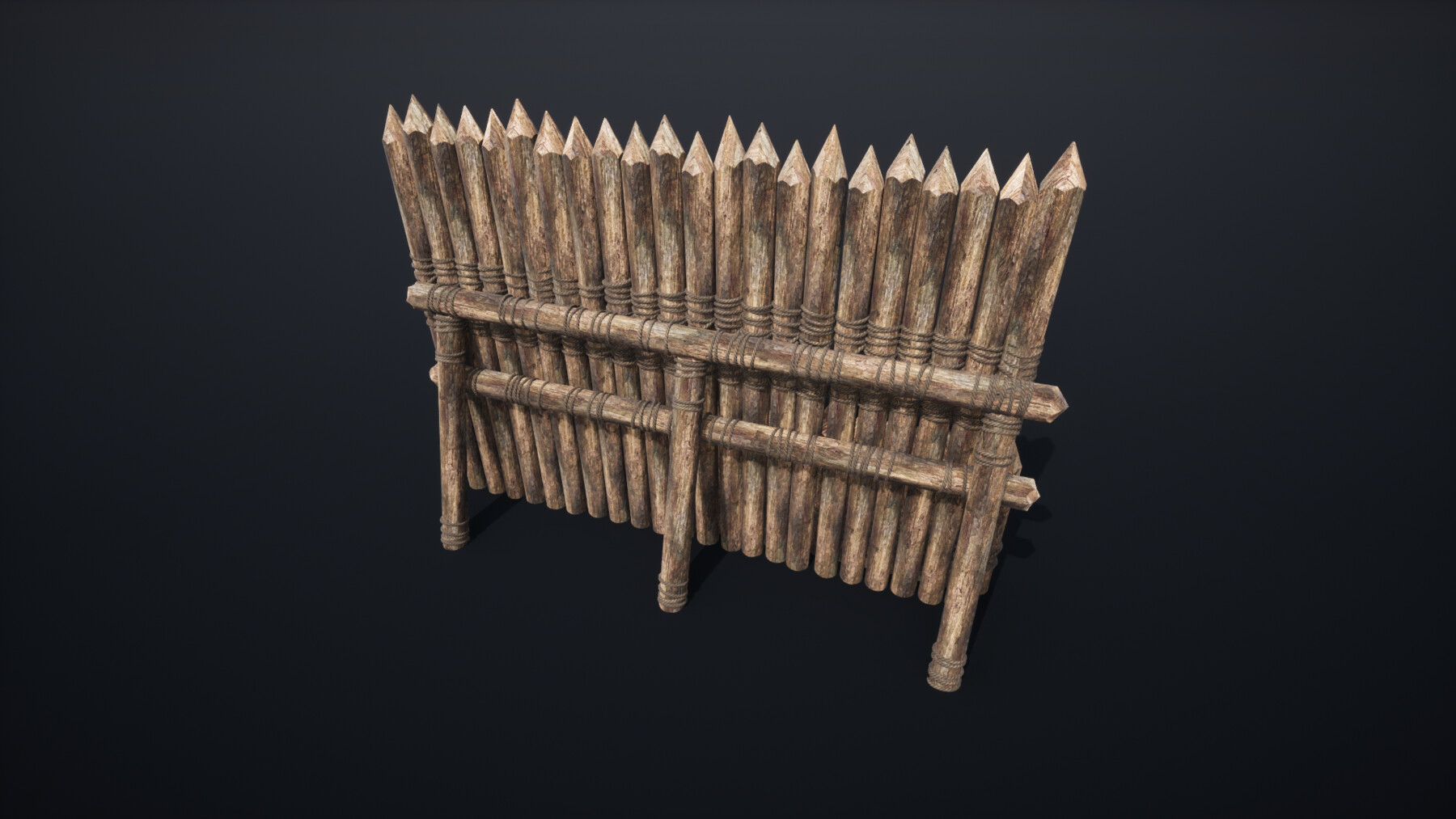 ArtStation - PALISADE BARRIER BARRICADE FENCE WALL VILLAGE FORT ...