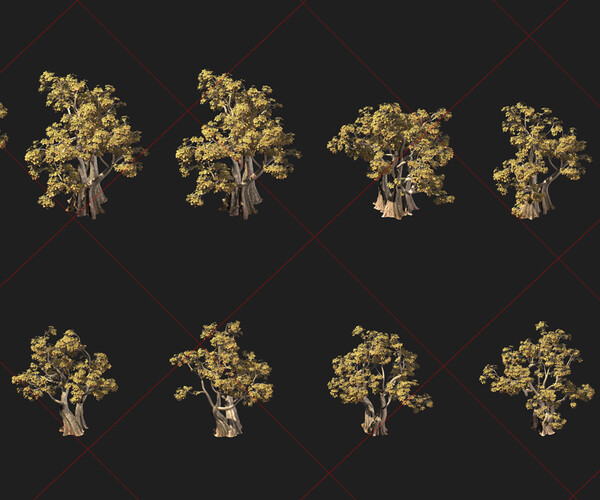ArtStation - 22 Big Tree, Nature Collection Game Assets | Game Assets