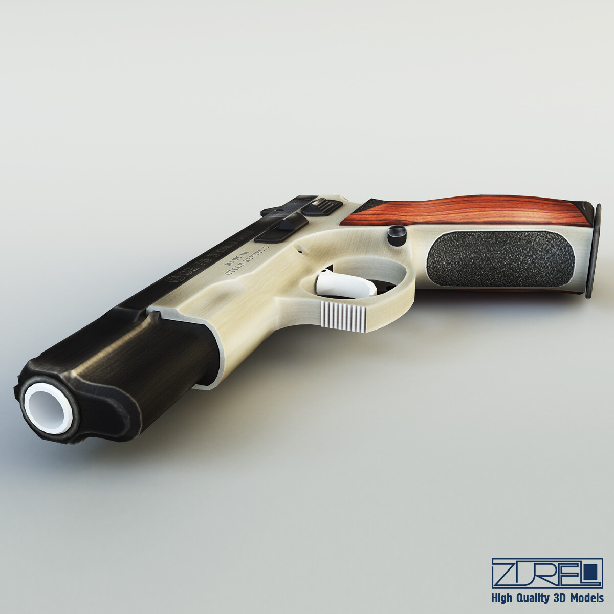 ArtStation - CZ 75 Low Poly v 1 | Resources