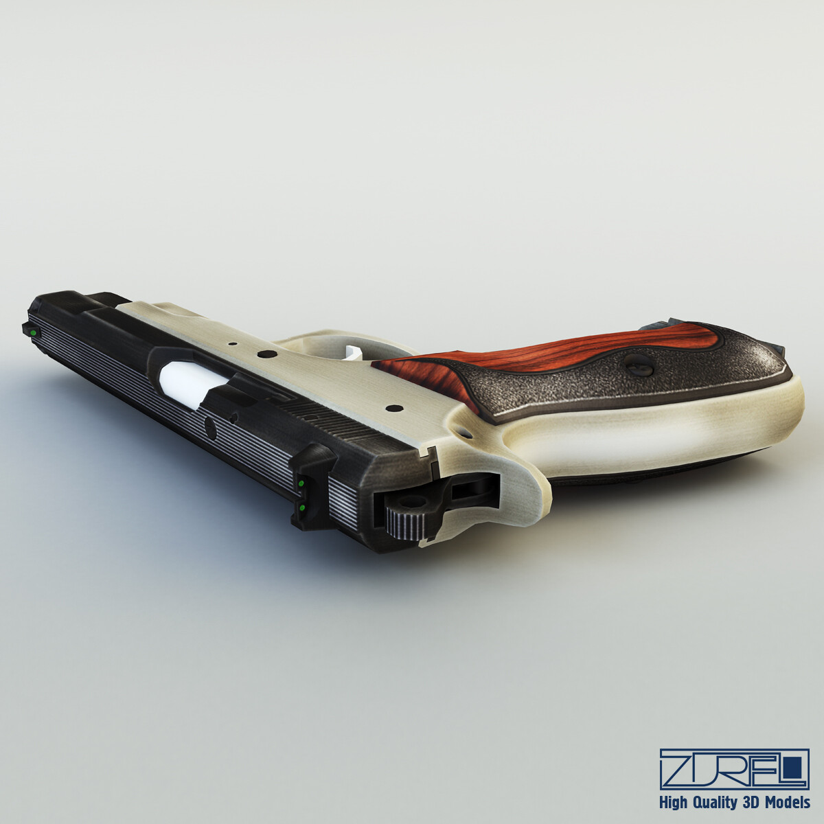 ArtStation - CZ 75 Low Poly v 1 | Resources