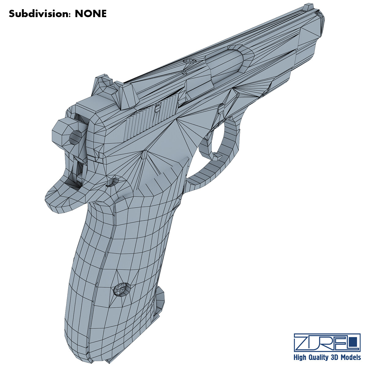 ArtStation - CZ 75 Low Poly v 1 | Resources