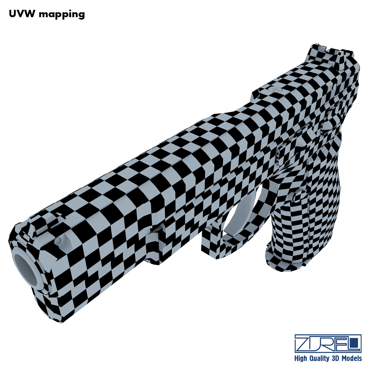 ArtStation - CZ 75 Low Poly v 1 | Resources