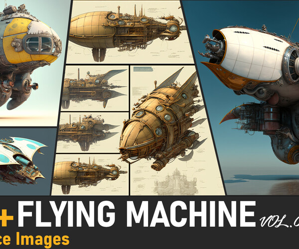 ArtStation - Flying Machin VOL.02|4K Reference Images | Artworks
