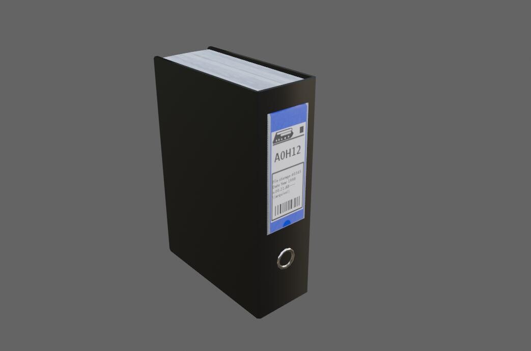 ArtStation - Archive Folder - File - Pasta de arquivos Low-poly 3D ...