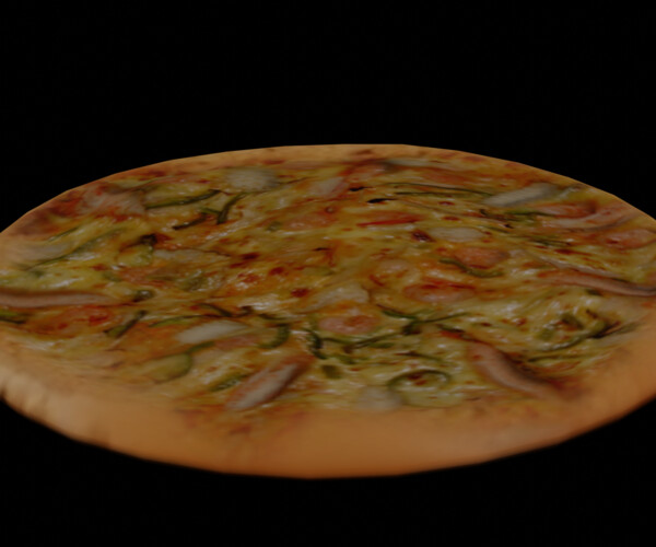 ArtStation - PIZZA LOW POLY GAME READY 3D MODEL | Game Assets