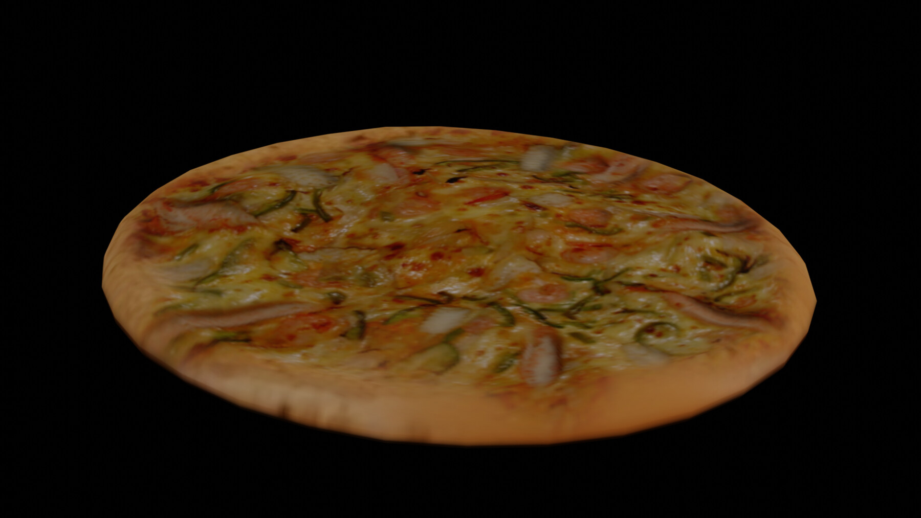 ArtStation - PIZZA LOW POLY GAME READY 3D MODEL | Game Assets