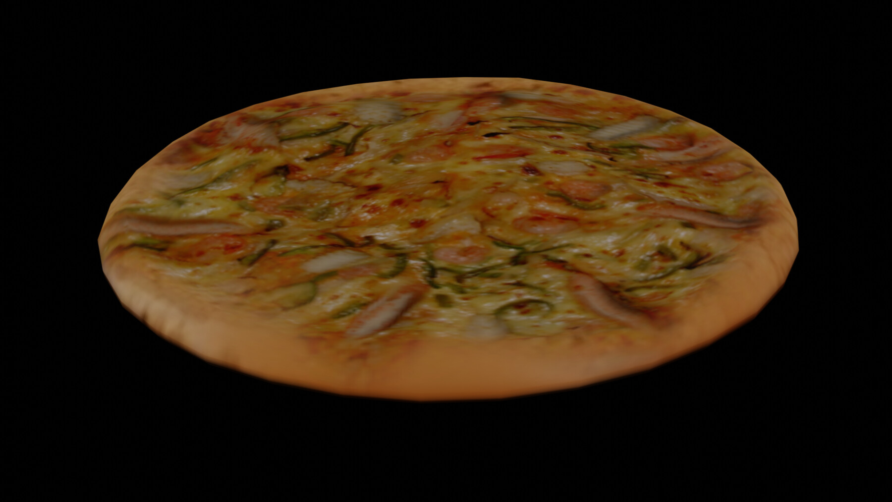 ArtStation - PIZZA LOW POLY GAME READY 3D MODEL | Game Assets