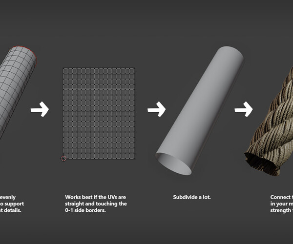 ArtStation - Rope Displacement 1 | Resources