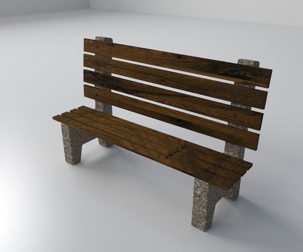 ArtStation - Beach Bench | Game Assets