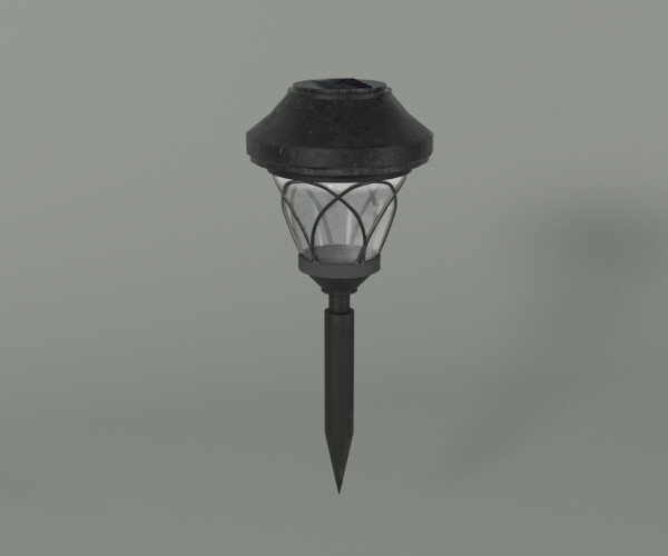 ArtStation - Garden Light Solar | Game Assets