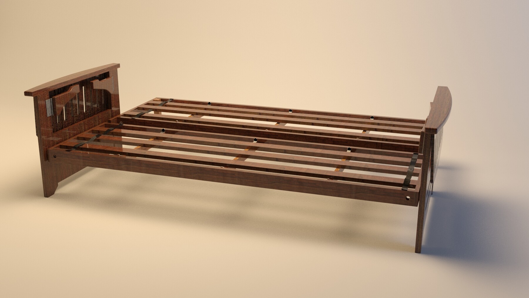 ArtStation - Futon with Cusion and open/close animations | Game Assets