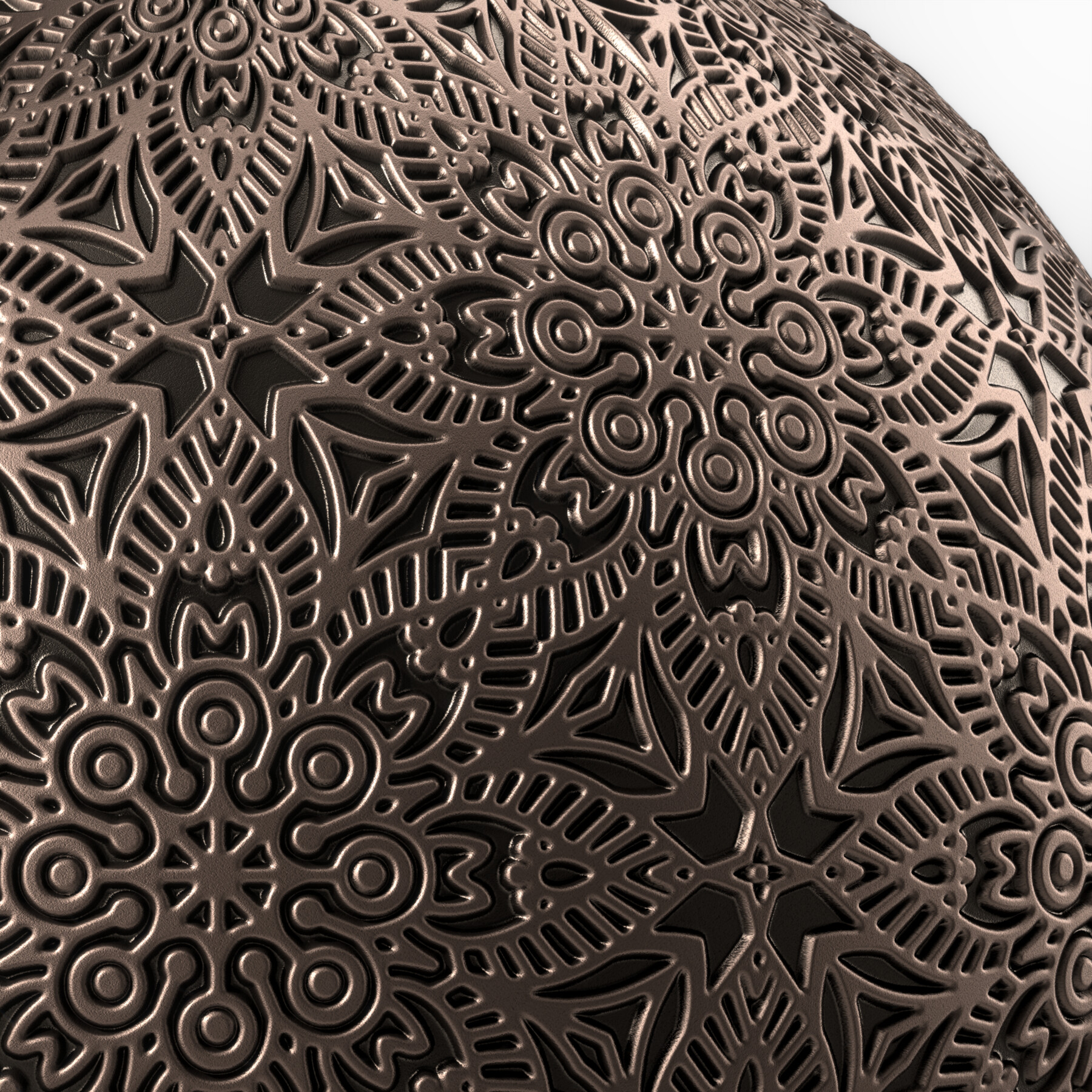 ArtStation - Metal Materials 9- Ornament Metal panels By Sbsar, Pbr 4k ...