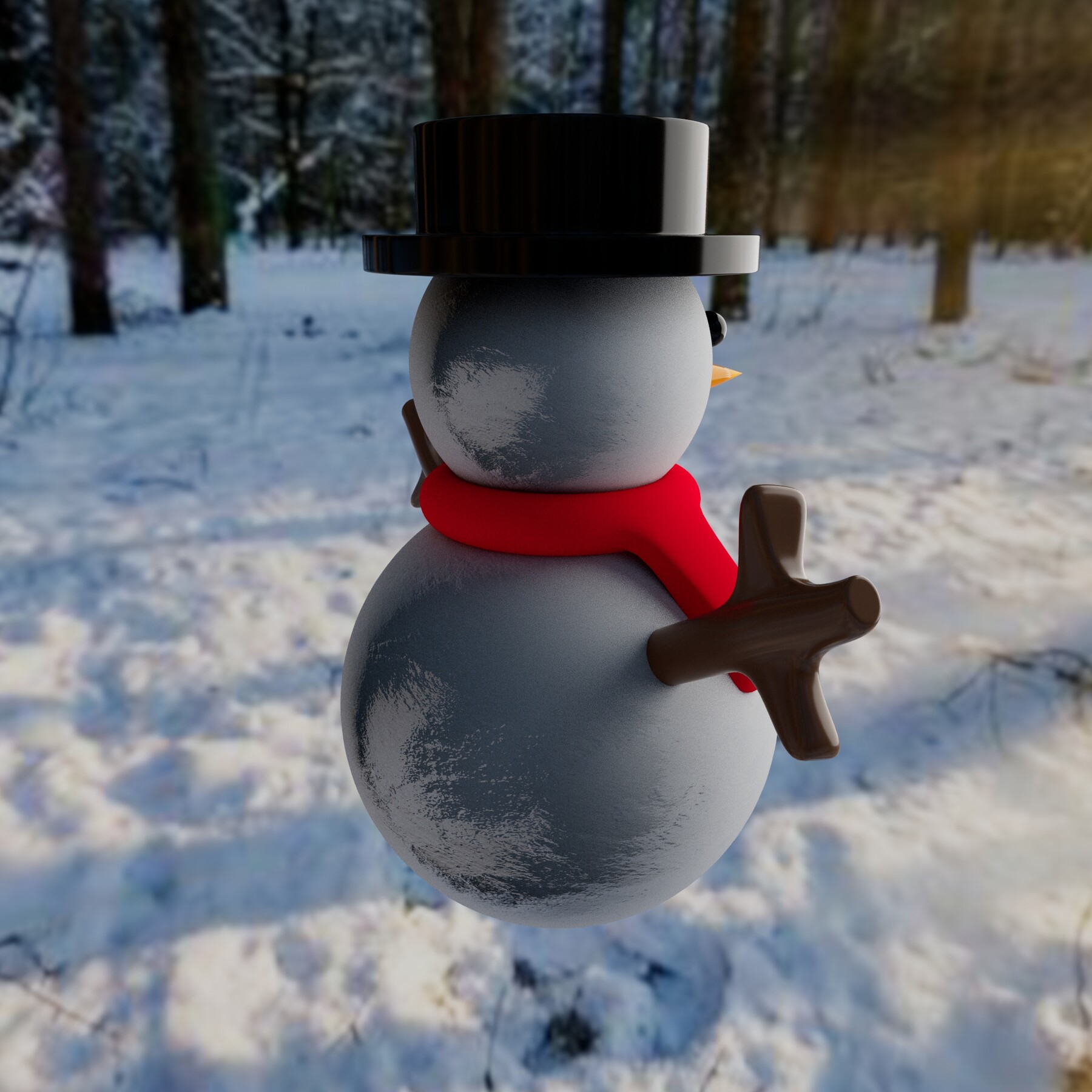 ArtStation - Snowman | Game Assets
