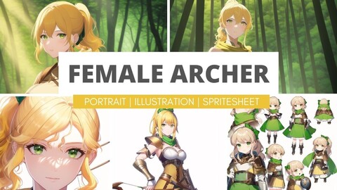 ArtStation - Female Thief (Shadow Moon) - Fantasy Job Class Character ...