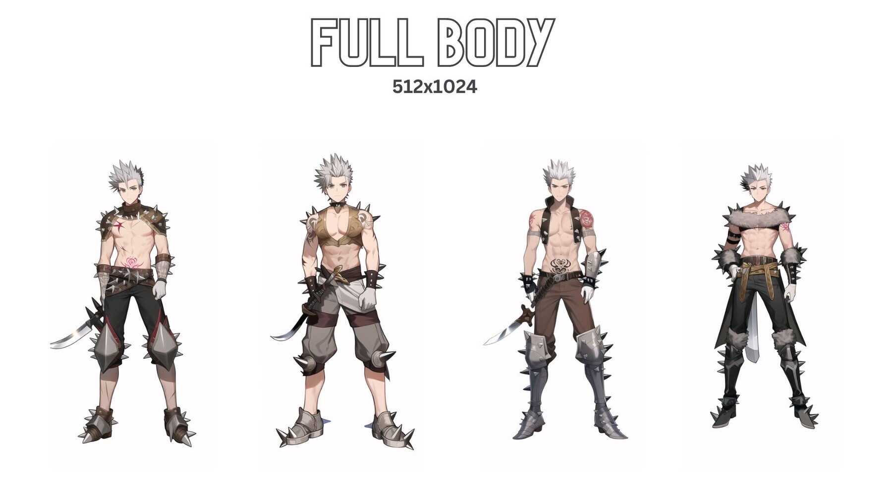 ArtStation - Male Thief (Night Piercer) - Fantasy Job Class Character ...