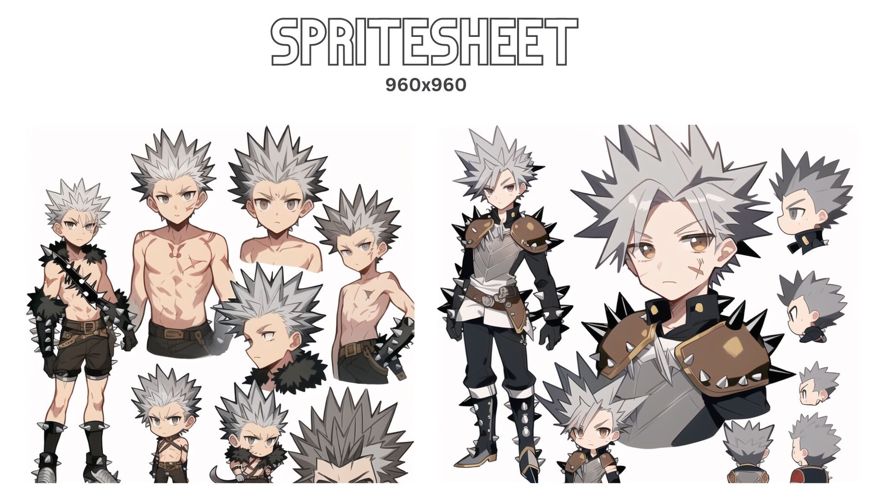 ArtStation - Male Thief (Night Piercer) - Fantasy Job Class Character ...