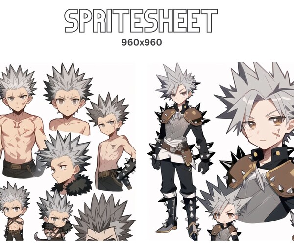 ArtStation - Male Thief (Night Piercer) - Fantasy Job Class Character ...