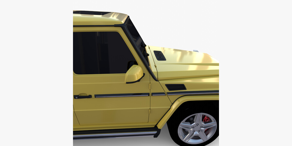 ArtStation - Generic Luxury SUV | Game Assets