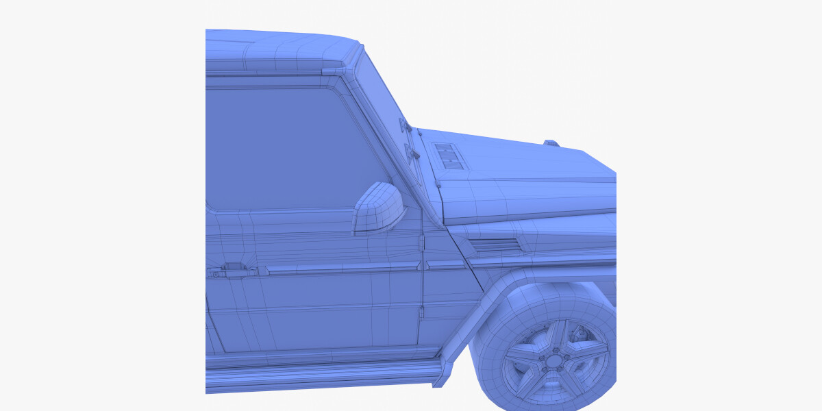 ArtStation - Generic Luxury SUV | Game Assets