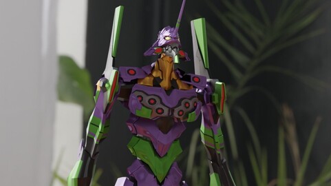 ArtStation - 3D Model Evangelion Unit 01 | Resources