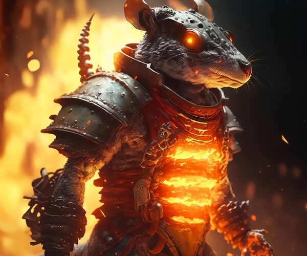 ArtStation - Hellfire Animal Series | Artworks