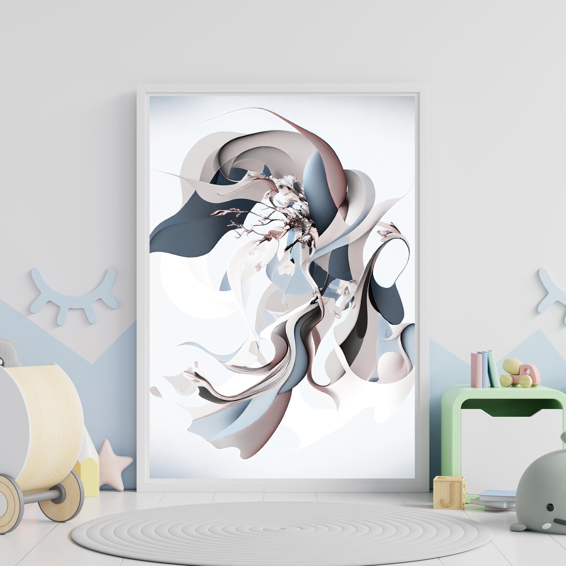 ArtStation - Beige Print, Digital Print, Abstract Wall Art, Watercolor Painting, Printable Wall ...