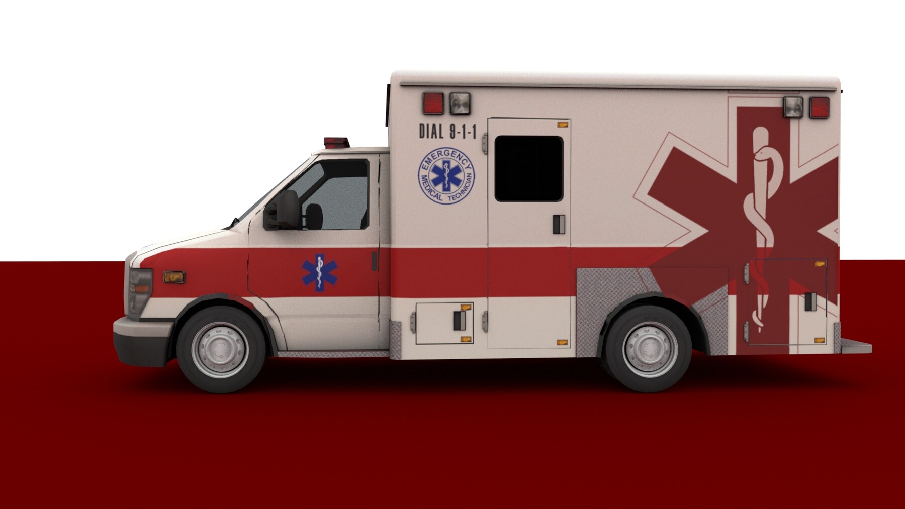 ArtStation - Ambulance | Resources
