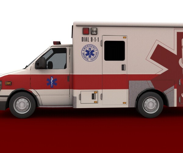 ArtStation - Ambulance | Resources