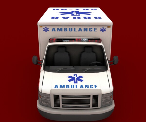 ArtStation - Ambulance | Resources