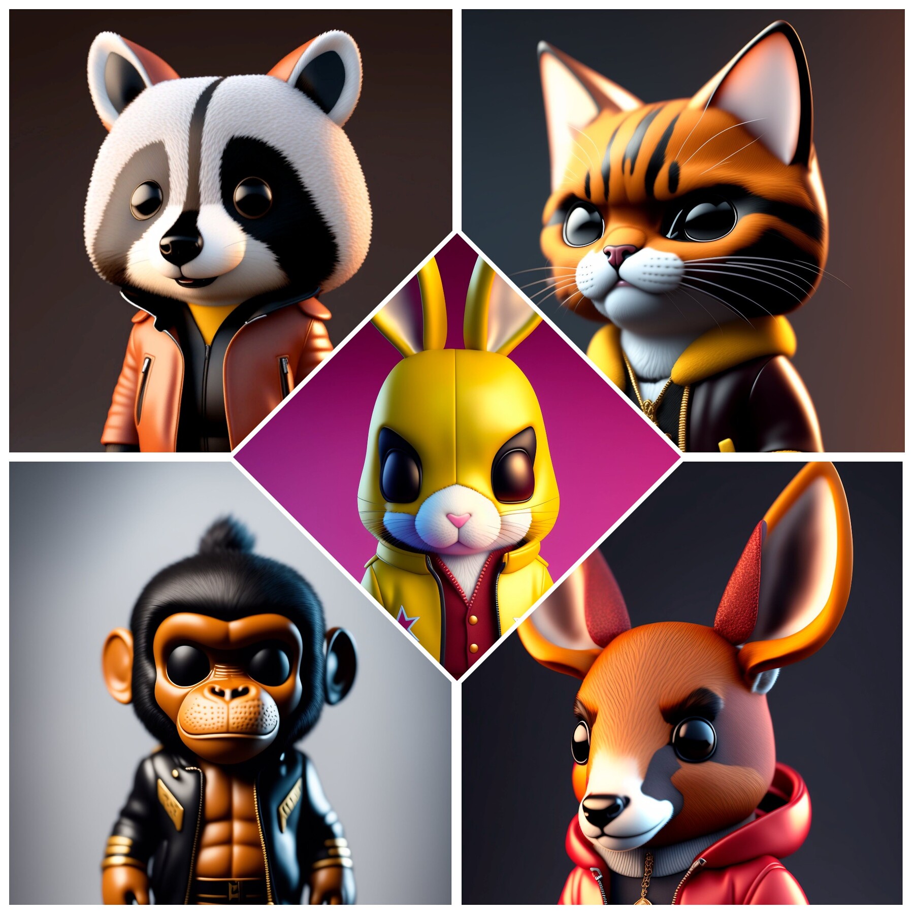 ArtStation - Animal characters | Artworks