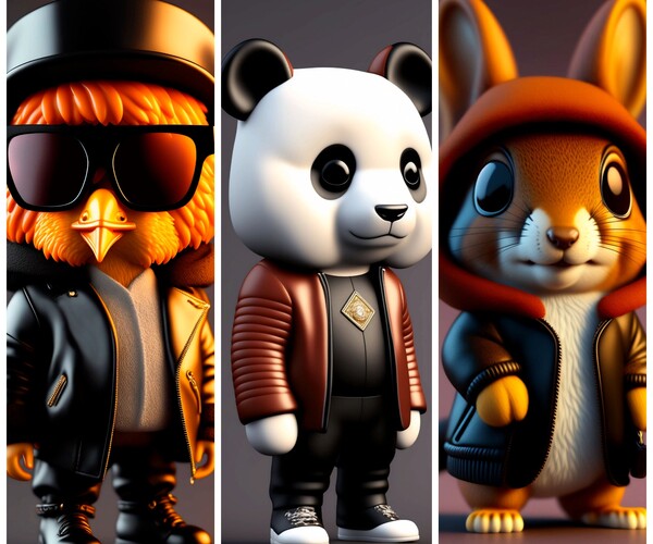 ArtStation - Animal characters | Artworks