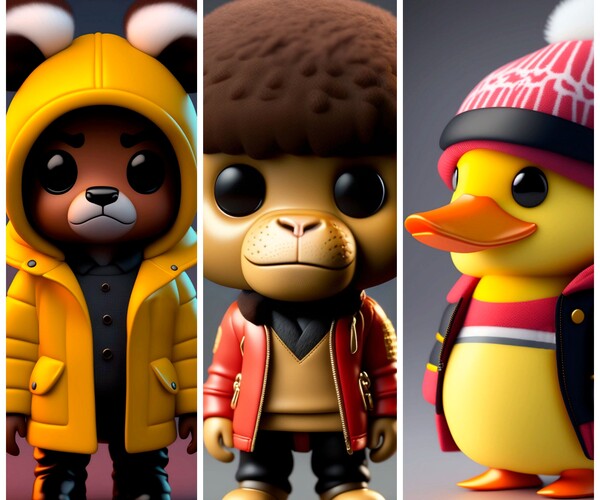 ArtStation - Animal characters | Artworks