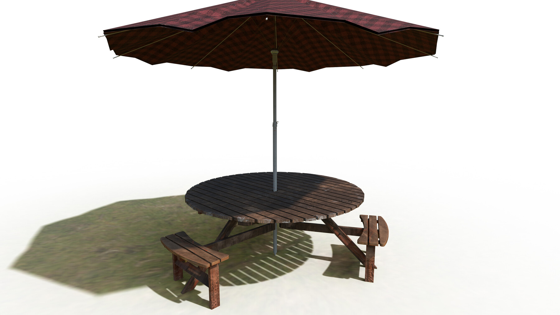 ArtStation - Picnic Table Backyard | Game Assets