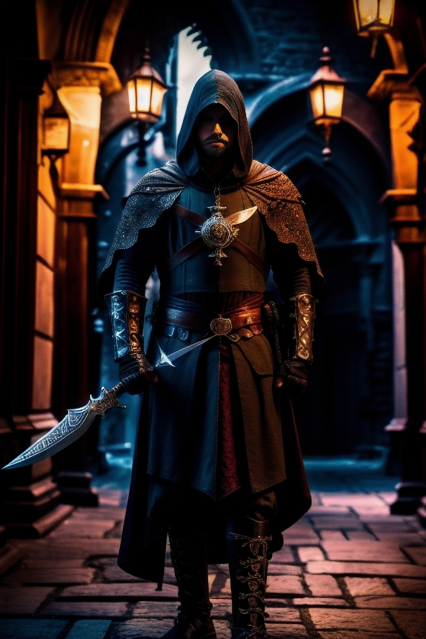 ArtStation - Dangerous sneaky shady Assassin character (90 ...