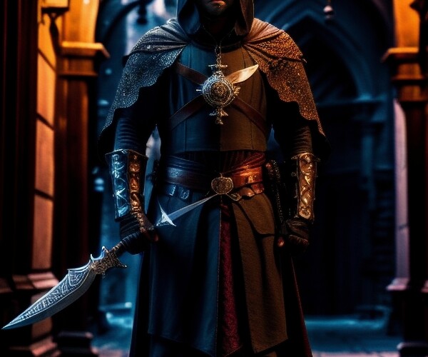 ArtStation - Dangerous sneaky shady Assassin character (90 ...