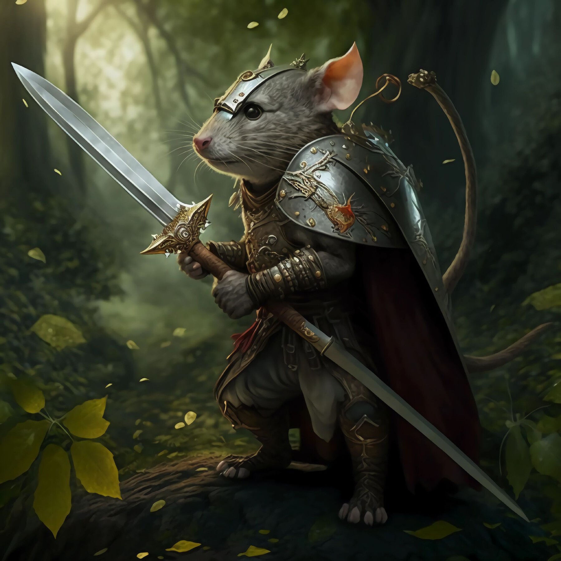 ArtStation - Forest Guardian-12 Animal Series Figures | Artworks