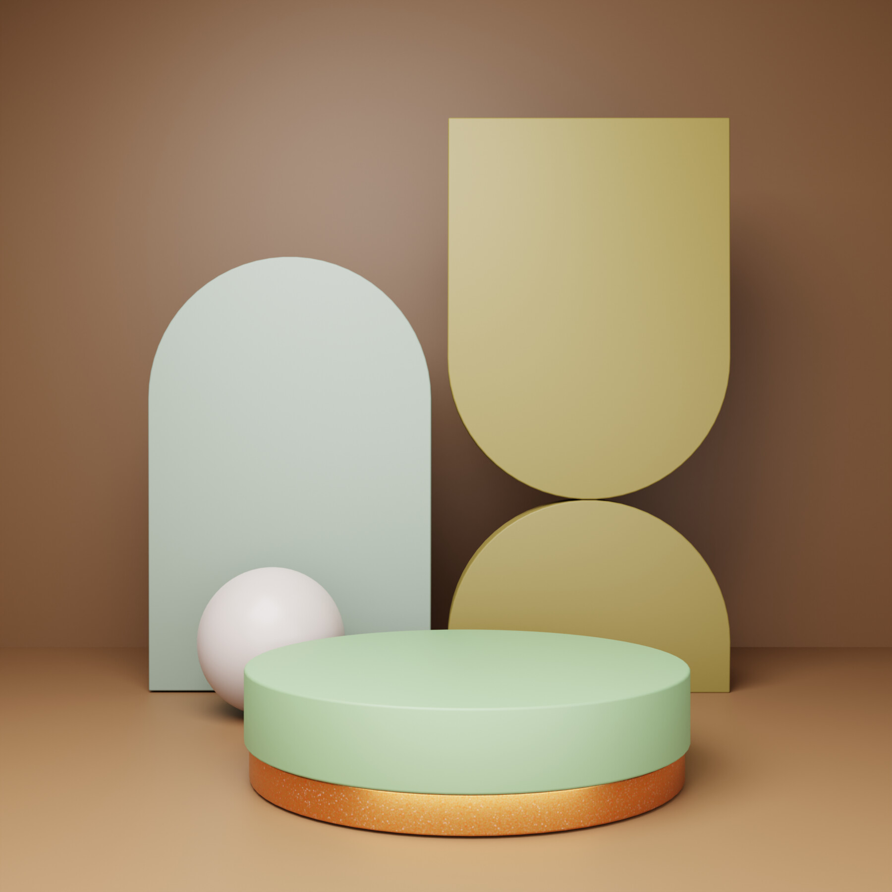 ArtStation - 3d rendering of pastel color backdrop blender 3.x | Resources