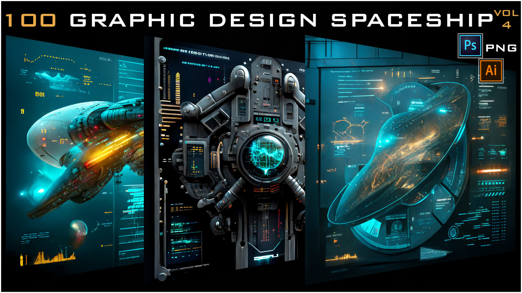 Space Ship Graphic