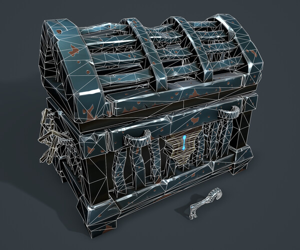 ArtStation - Prison chest | Game Assets