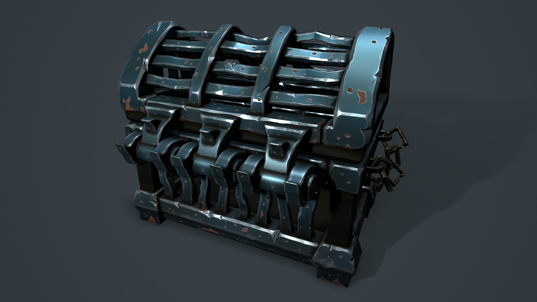 ArtStation - Prison chest | Game Assets