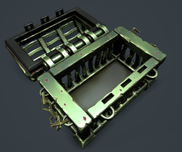 ArtStation - Prison chest | Game Assets