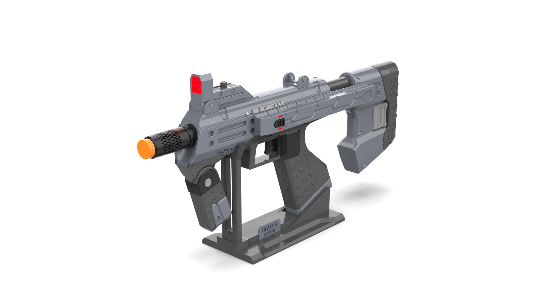 ArtStation - M7 SMG - HALO 3 - PRINTABLE 3D MODEL - STL FILES | Resources