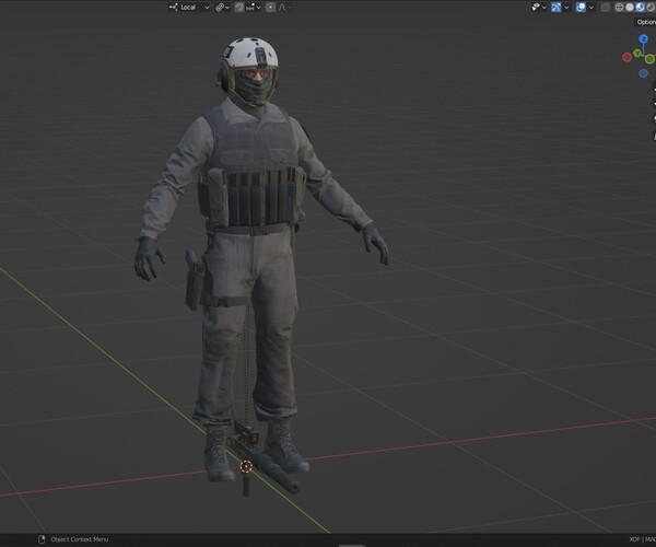 ArtStation - MILITARY XOF Special Operations Game Ready Character Low ...